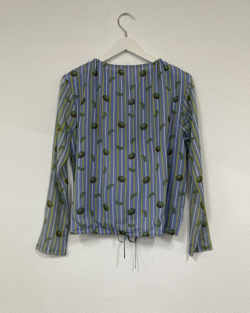 Kiwi chiffon top – Hosbjerg